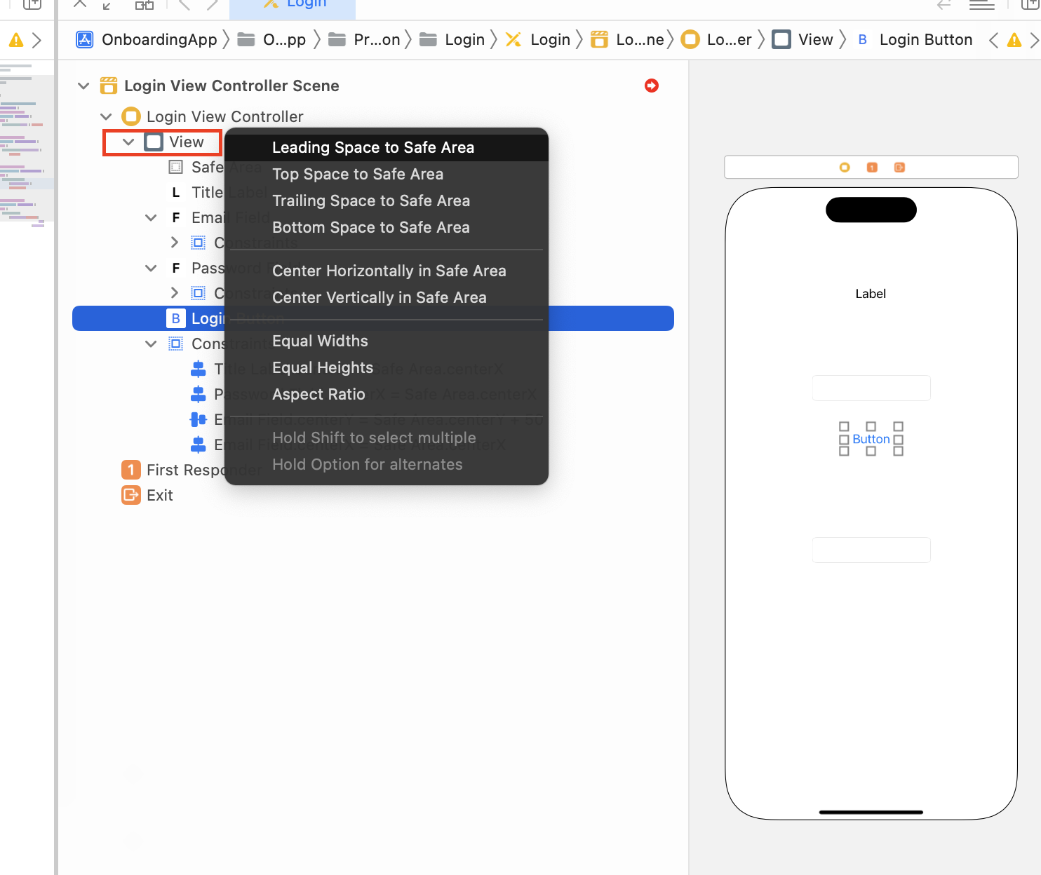 Swift Onboarding Project