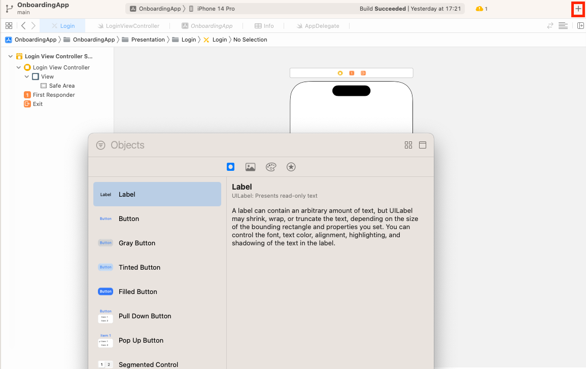 Swift Onboarding Project