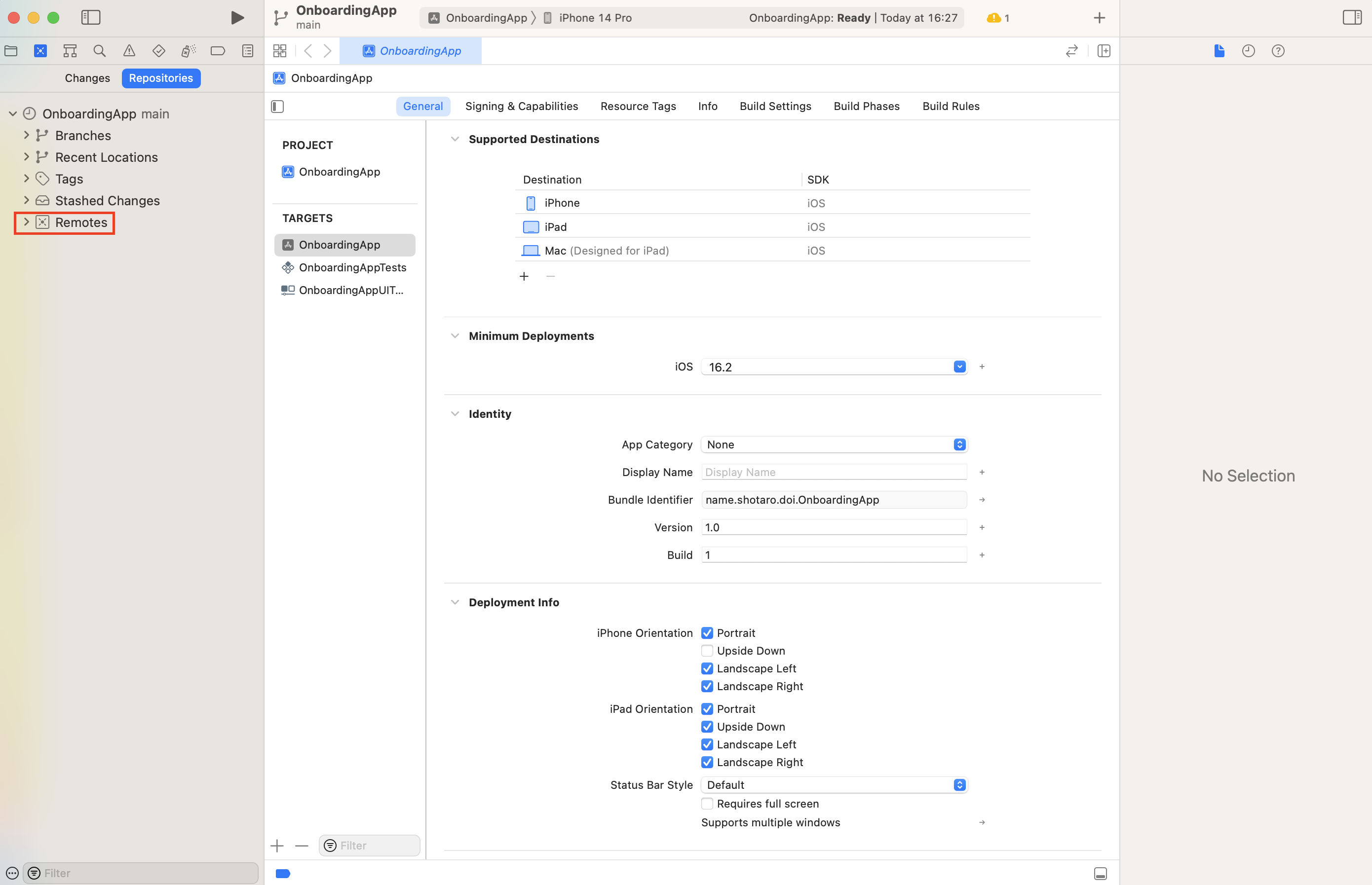 Swift Onboarding Project