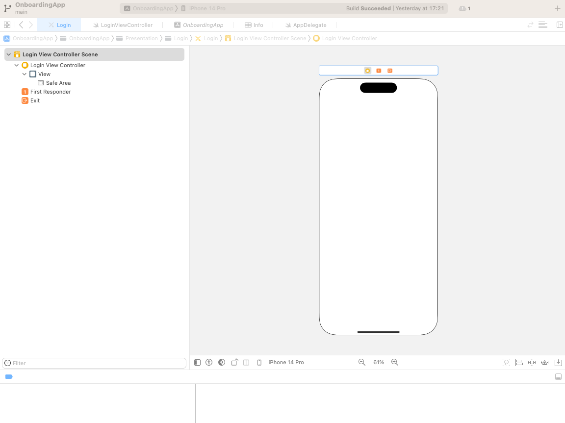 Swift Onboarding Project